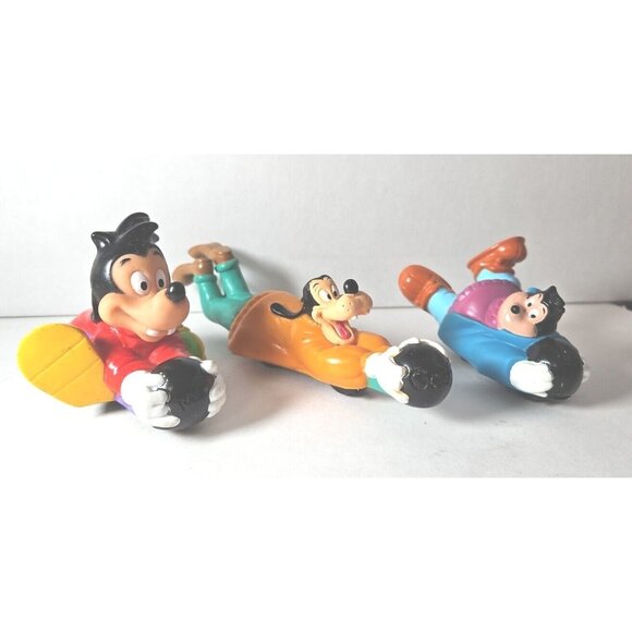 Burger King | Toys | 992 Disney Goof Troop Max Pete Jr Goofy Bowling ...